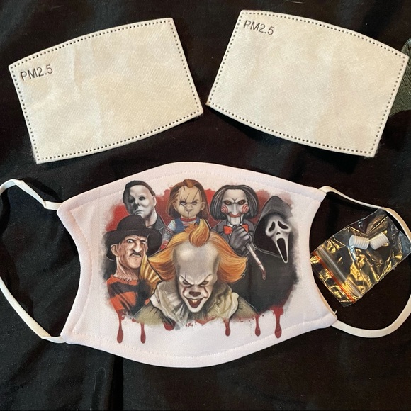 AnKPretties | Accessories | Made To Order Horror Movie Killer Face Mask ...